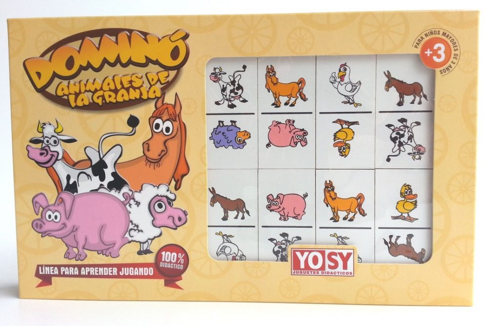 Domino Animales de la Granja – Didacticos Yosy